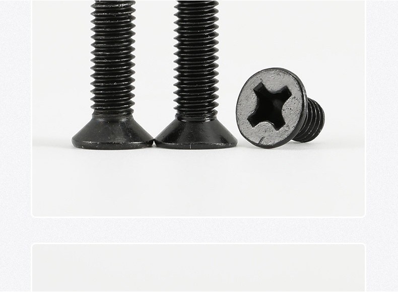 【XJK】304不鏽鋼十字平頭螺絲 黑色十字沉頭 小螺絲釘 M2 M3 M4 M5 M6 | 蝦皮購物