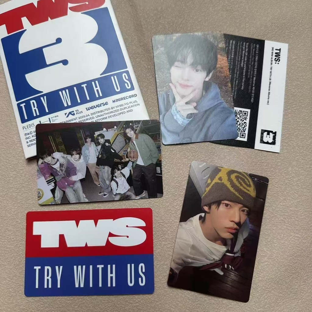 TWS 3rd 迷你專輯'TRY WITH US' (Wvs Albums Ver.) | 蝦皮購物