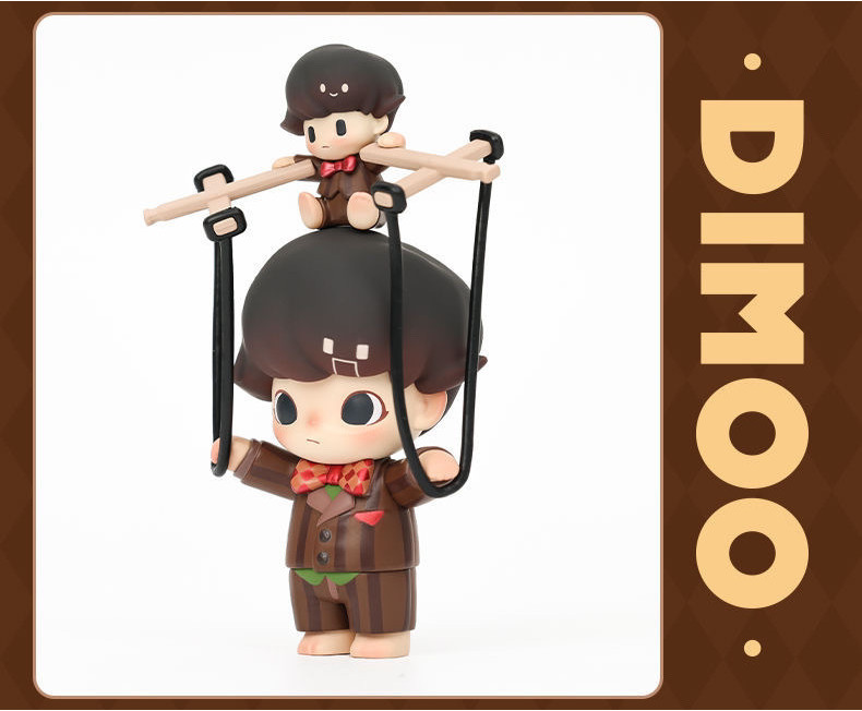【POPMART】正品現貨 Dimoo Manipulation of the Doll 操縱玩偶吊卡手辦 潮玩治癒類手 | 蝦皮購物