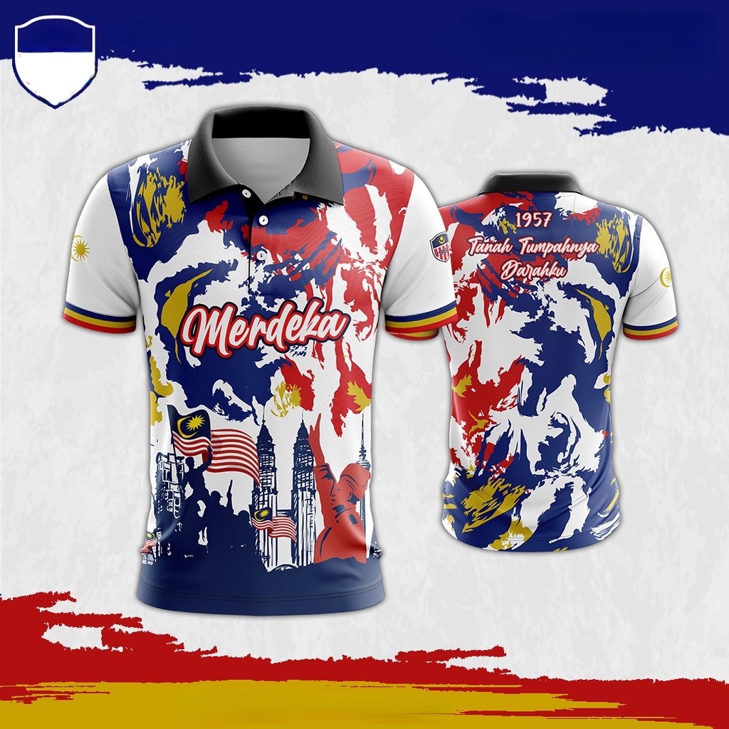 Baju Merdeka 2024 版 Negaraku 尺寸 XS-XXXL | 蝦皮購物