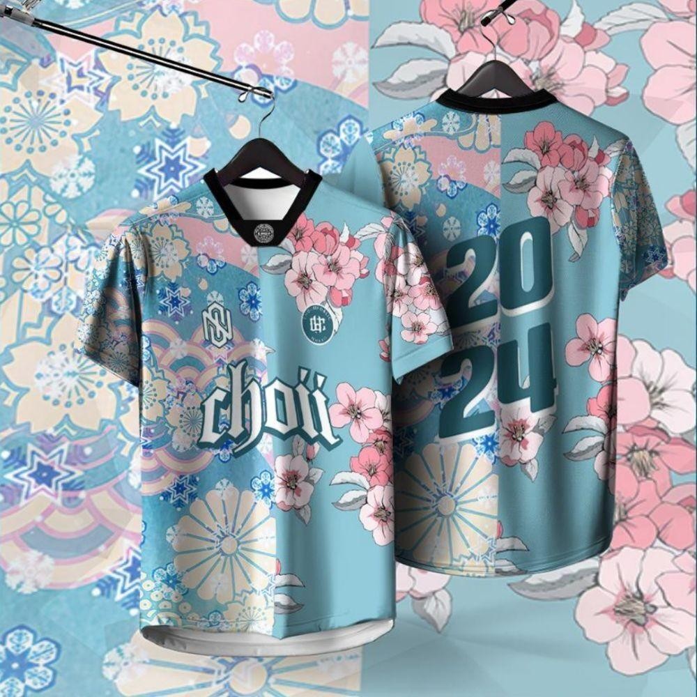 Sakura 系列 Choii Jersey 3D 日本櫻花球衣 Merdeka Jersey Sublimation | 蝦皮購物