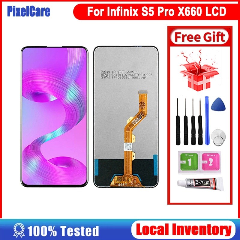 用於 Infinix S5 Pro X660 X660C LCD 顯示屏觸摸屏數字化儀組件更換的 LCD | 蝦皮購物