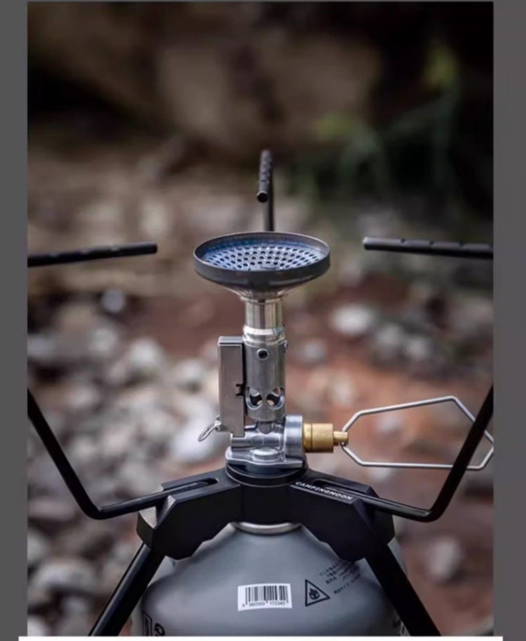 ⚡限時破價⚡ 柯曼新款BKZ01爐頭汽燈拓展支架黑色黑化版便攜燃氣支架智能爐架 f | 蝦皮購物