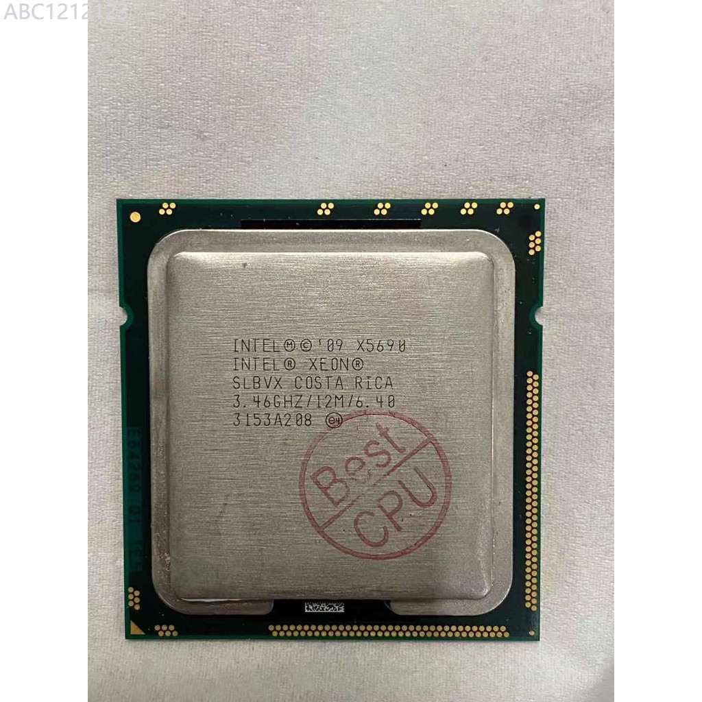 Xeon X58主機板CPU X5680 X5690 1366腳位 桌電CPU INTEL 處 | 蝦皮購物
