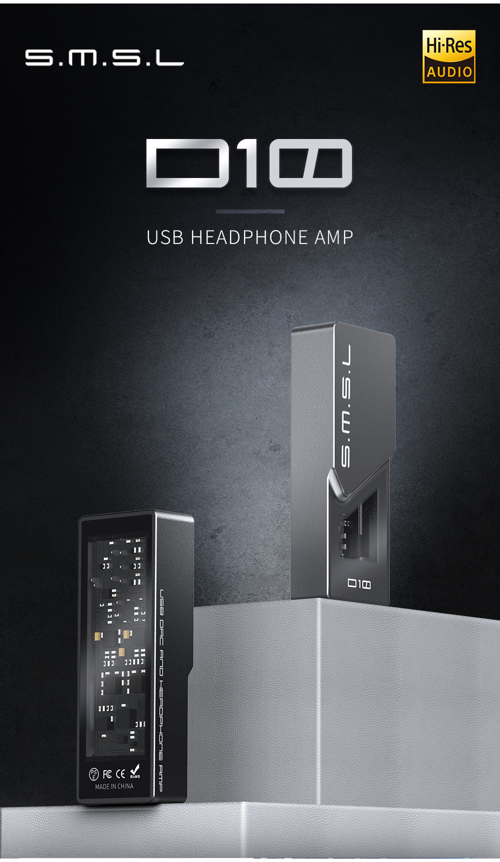 Smsl D10 DSD256 32Bit/384kHz 3.5mm/4.4mm 耳機輸出 | 蝦皮購物