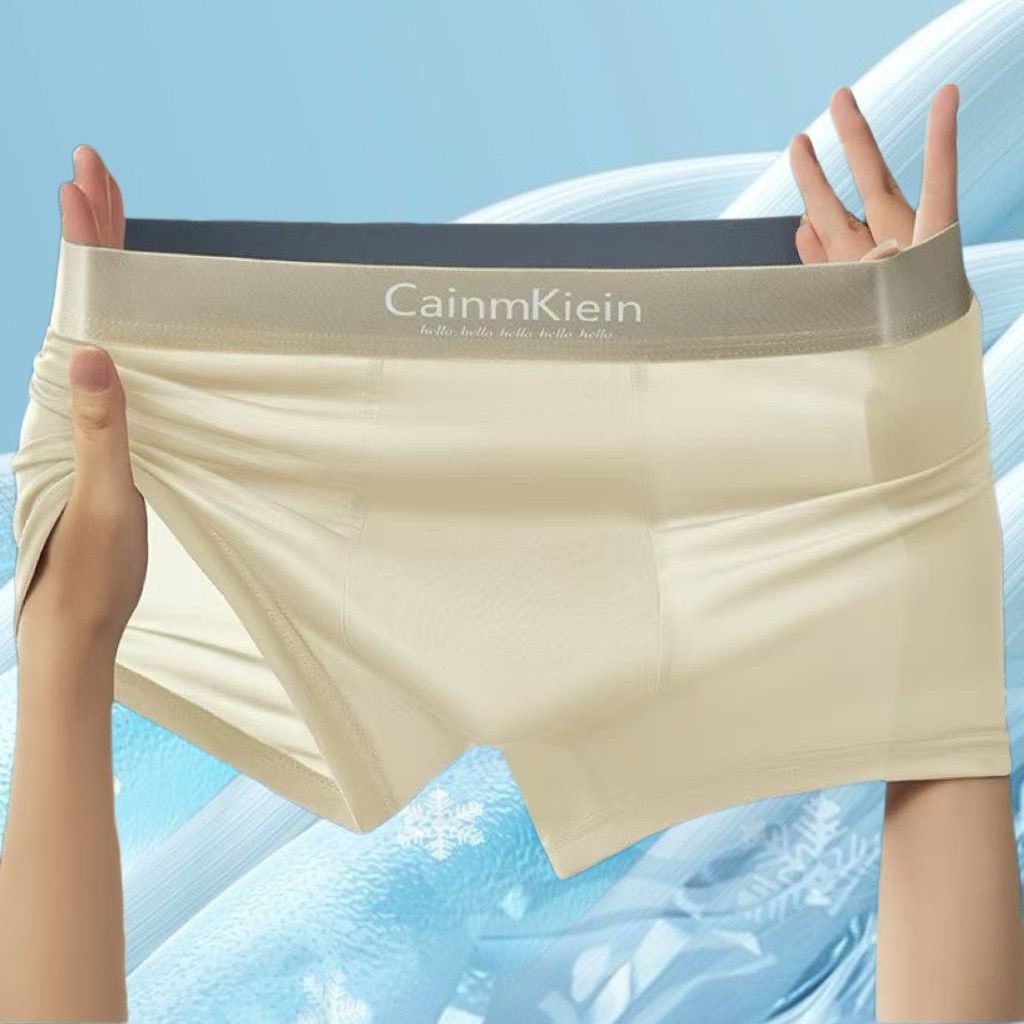 安菲雅ANNPHIA冰絲輕奢男士內褲緞面透氣男生褲衩四角短褲平角褲 | 蝦皮購物