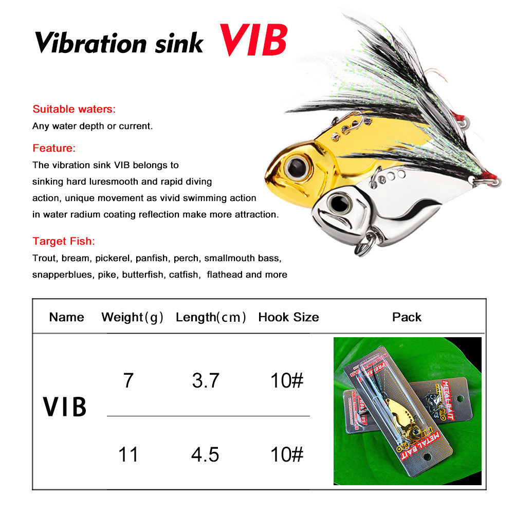 【TTFF】金屬亮片路亞餌7/11g顫動逗逗VIB路亞假餌翹嘴海鱸魚仿生餌遠投餌批發 | 蝦皮購物