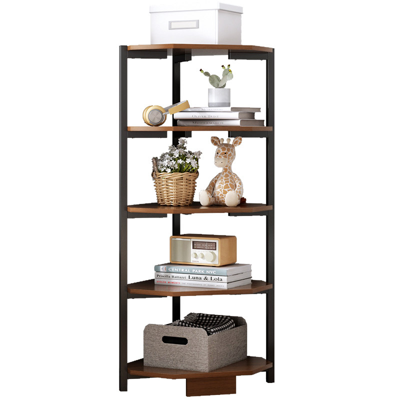 簡易書架牆角架子牆邊三角櫃落地客廳轉角書櫃臥室收納拐角置物架 | 蝦皮購物