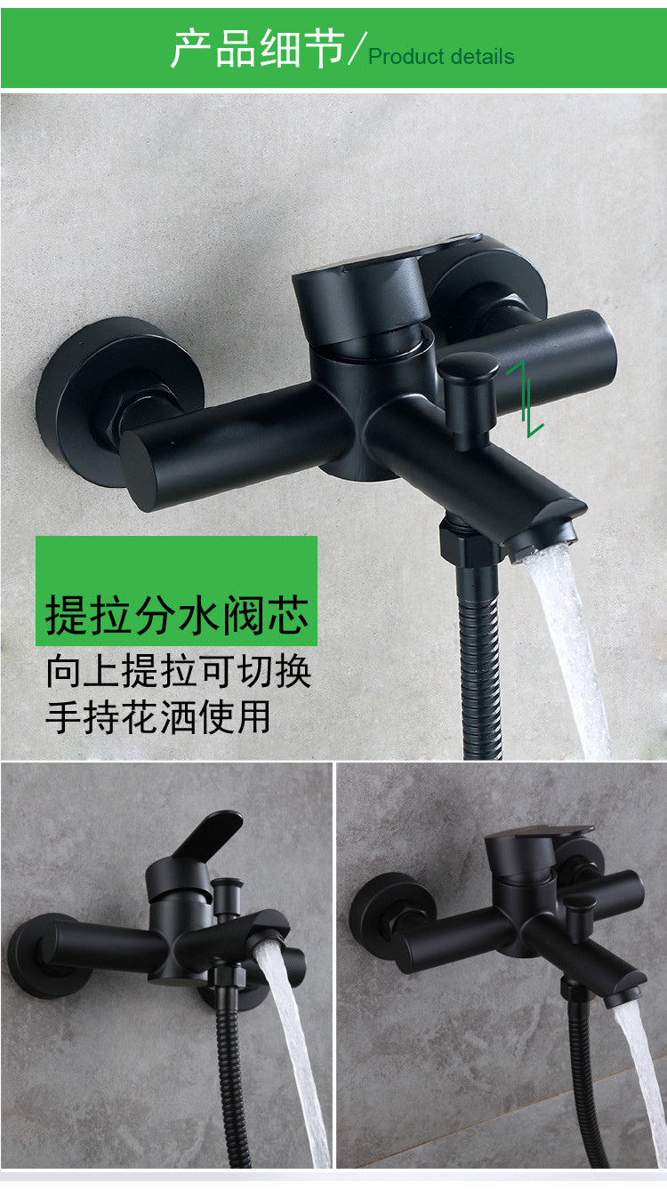 HYH【免運】 304不鏽鋼淋浴龍頭 冷熱浴缸龍頭 入牆浴室三聯水龍頭 混水閥暗裝冷熱水龍頭浴缸水龍頭入牆浴室淋浴水龍頭 | 蝦皮購物