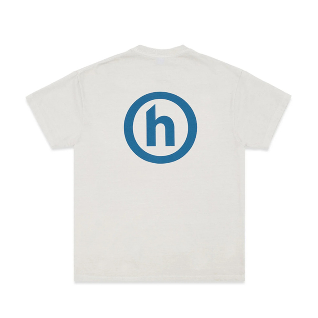 [FLOMMARKET] Hidden NY PPF Tee 藍H Logo 短T 淺灰 | 蝦皮購物