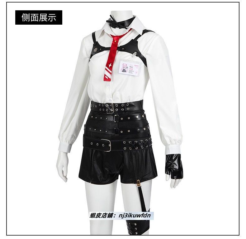【兔兔優選】nikke胜利女神COS尤妮Yuni上衣皮裤全套cos服游戏女套装c服 cos 角色扮演 cosplay | 蝦皮購物