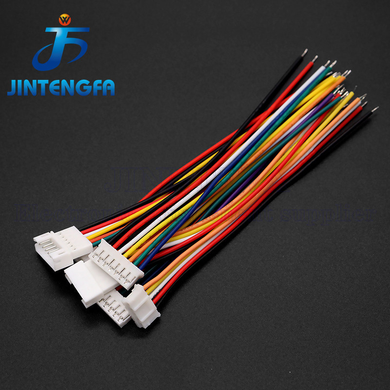 10PCS PH2.0 2P 3P 4P 5P 6 針間距 2.0mm 電線連接器 PH 插頭公母電池充電電纜 20cm | 蝦皮購物