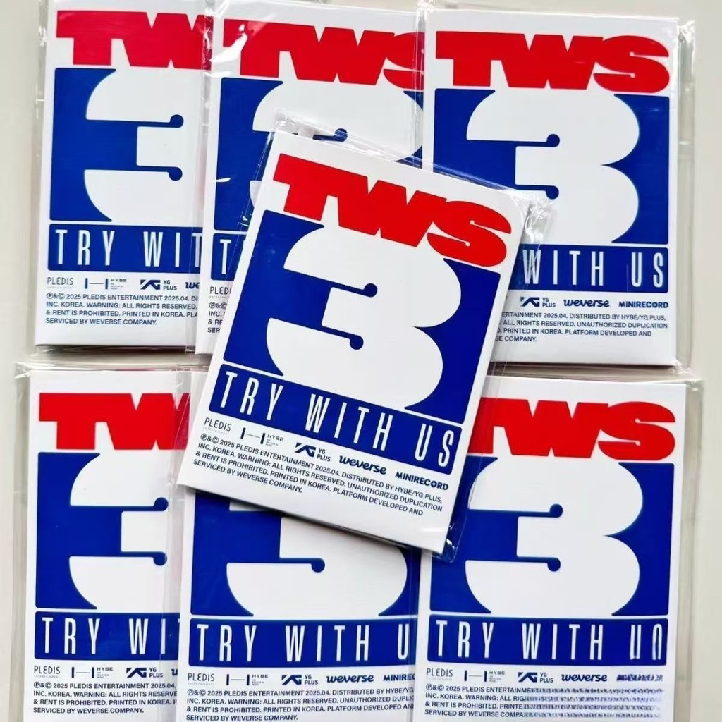 TWS 3rd 迷你專輯'TRY WITH US' (Wvs Albums Ver.) | 蝦皮購物