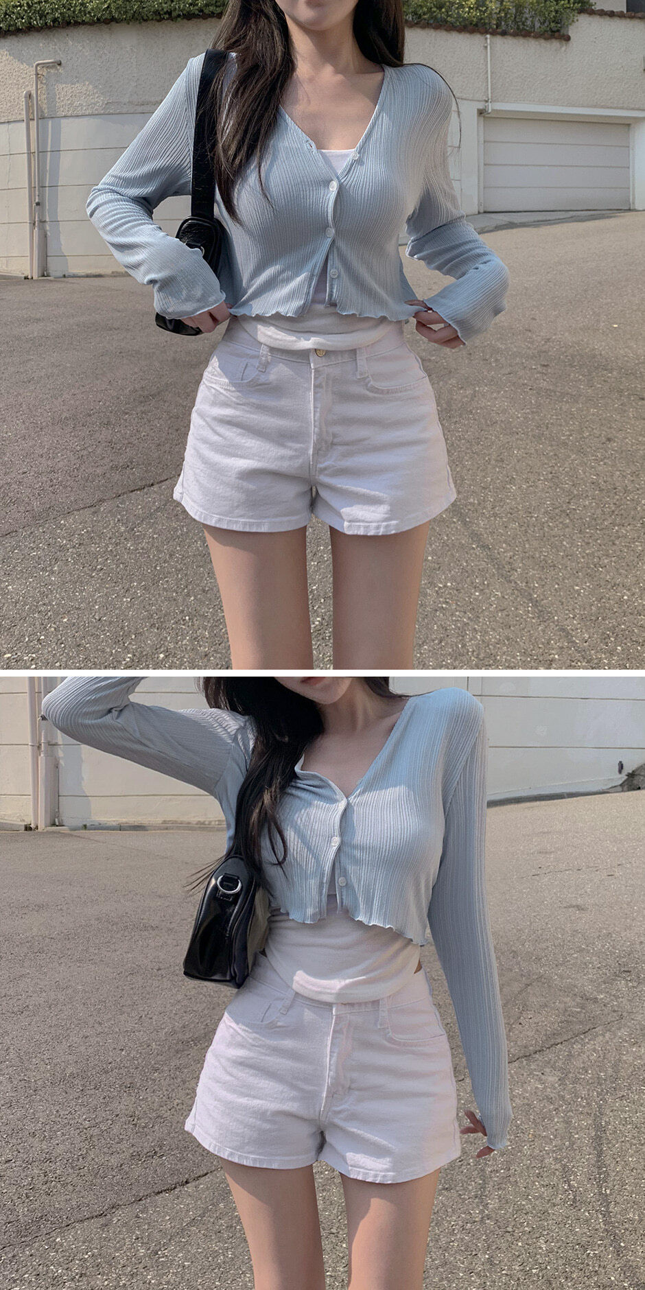 Codibook｜韓國 henique 素色長版針織開襟外套[現貨 - 象牙白]針織外套 女裝 | 蝦皮購物