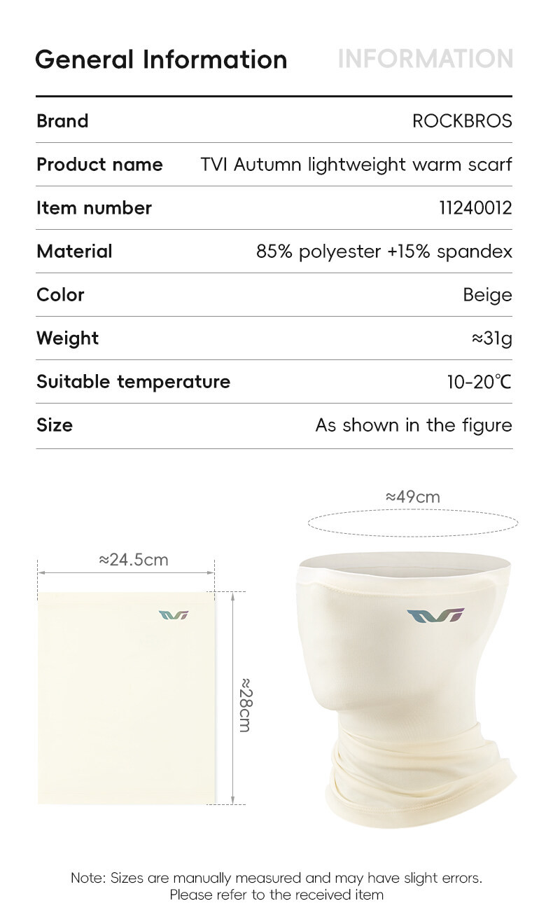 【TVI】ROCKBROS 女士保暖面罩防風親膚舒適騎行滑雪圍巾輕便冬季騎行面罩 | 蝦皮購物
