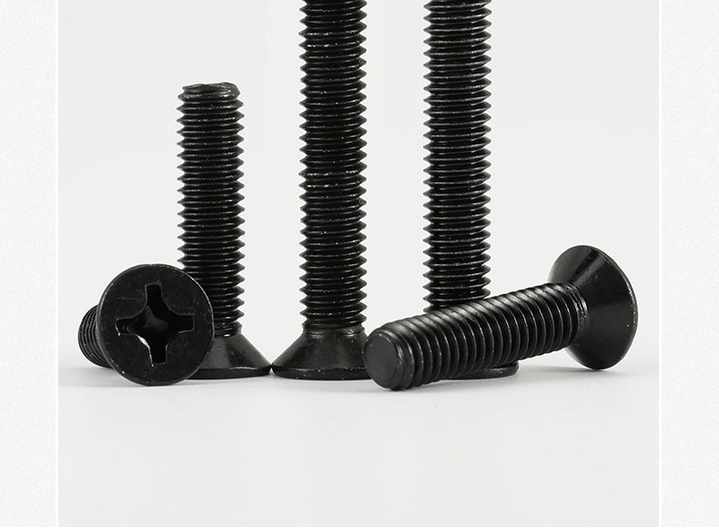 【XJK】304不鏽鋼十字平頭螺絲 黑色十字沉頭 小螺絲釘 M2 M3 M4 M5 M6 | 蝦皮購物