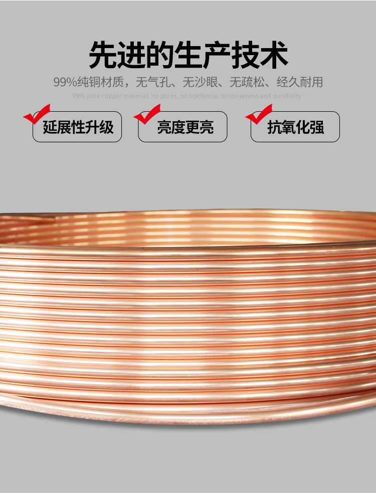 可開發票 紫銅盤管 T2紫銅管 2/3/4/5/6/8/10/12/16/22mm毛細銅管 軟態銅盤管 空調銅管 | 蝦皮購物