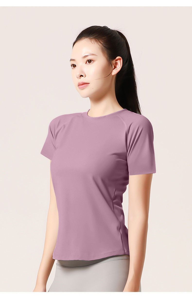 運動短袖 新品 網紗瑜伽短袖 運動健身服顯胸塑型 透氣運動T恤女 | 蝦皮購物