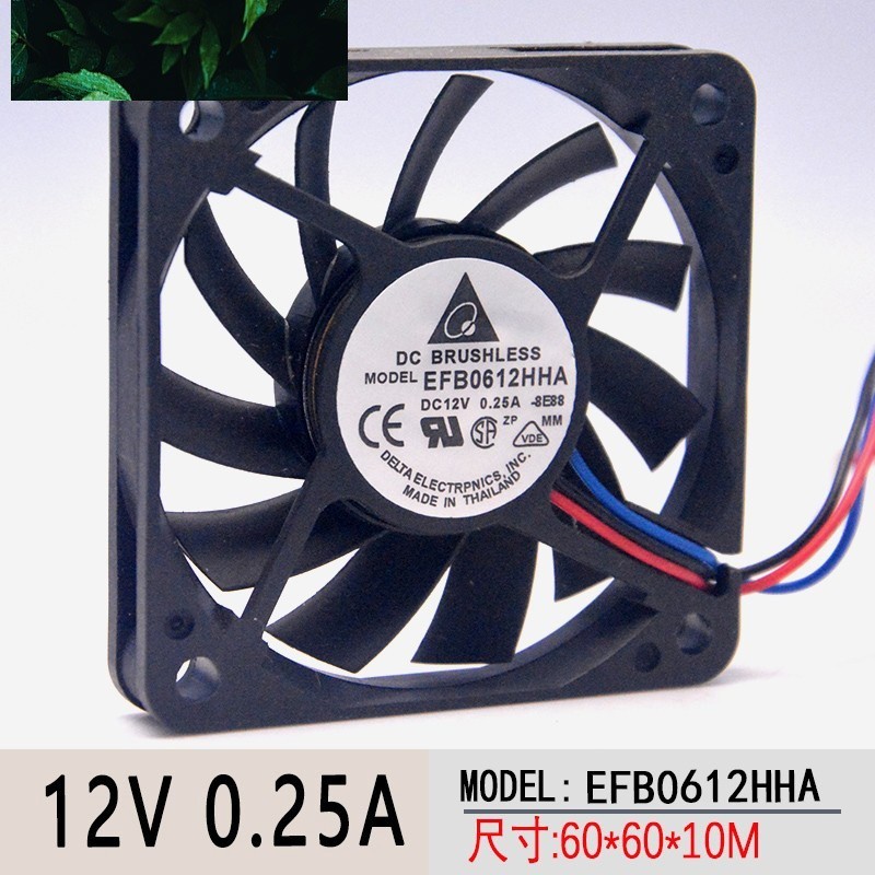 ♞,♘原裝臺達 EFB0612HHA 6010 12V 0.25A 6CM 雙滾珠4線PWM散熱風扇 | 蝦皮購物 ♞,♘原裝臺達 EFB0612HHA 6010 12V 0.25A 6CM 雙滾珠4線PWM散熱風扇 | 蝦皮購物