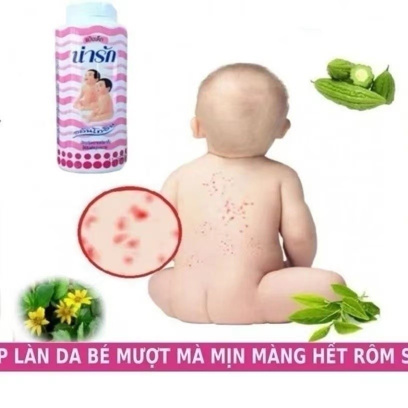 【桃喜の優選】Phan Rom Narak 泰國爽身粉原裝吸汗幹爽痱子 25g | 蝦皮購物