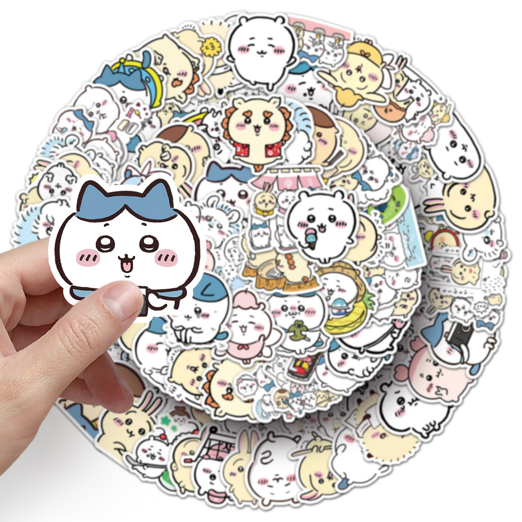 101張chiikawa貼紙 日漫吉伊卡哇可愛卡通日漫防水手帳本咕卡貼紙 小八烏薩奇吉伊 小桃手機殼防水貼紙 | 蝦皮購物