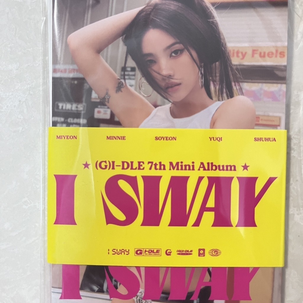 【雪兒精選】GIDLE娃新專夏日迷你7電子專ISWAY版電子專MINI7專輯全新正品 IPVB | 蝦皮購物