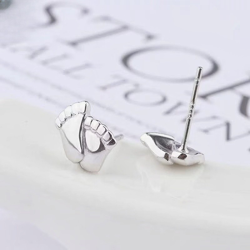 ⚡台灣現貨 24H極速發貨⚡ S925通體純銀 防過敏 防堵塞 耳墜 耳飾 小耳釘 耳環 | 蝦皮購物