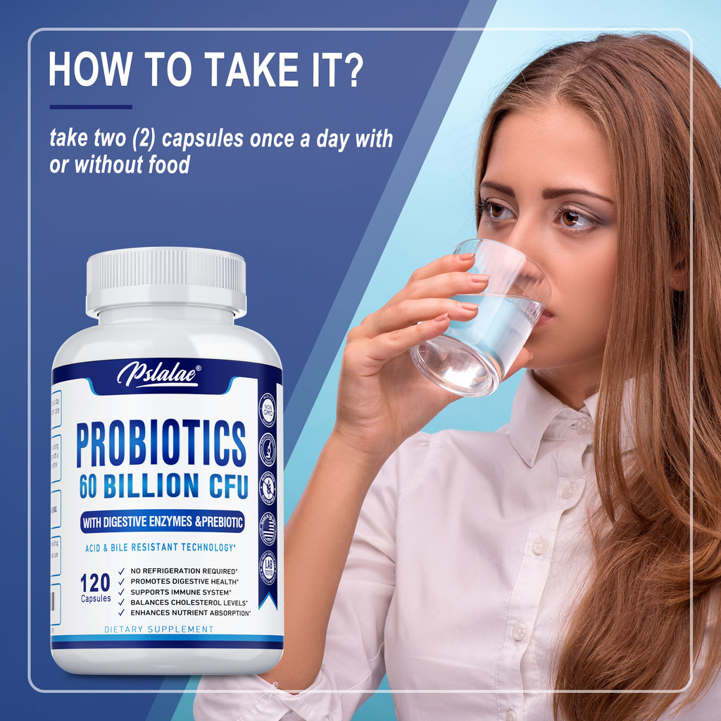 Pslalae 益生菌 600 億菌落形成單位膠囊 - 免疫力支援-美國原廠進口-60/120粒膠囊 | 蝦皮購物