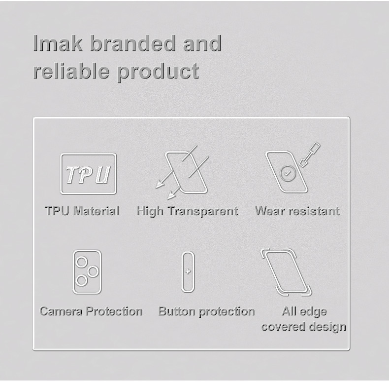 榮耀Magic 7 手機殼 IMAK UX-5 系列透明 軟保護殼 for Honor Magic7 Pro 5G | 蝦皮購物