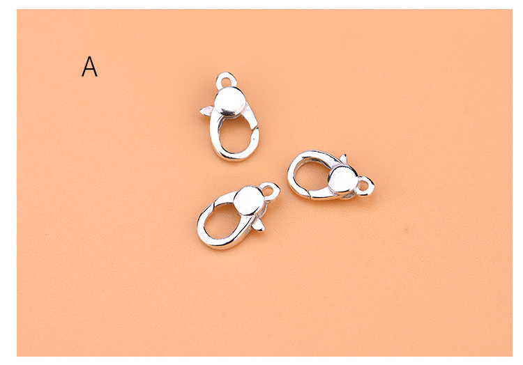 S925純銀心形貓爪圓qq扣龍蝦扣手工編織飾品DIY配件材料 | 蝦皮購物
