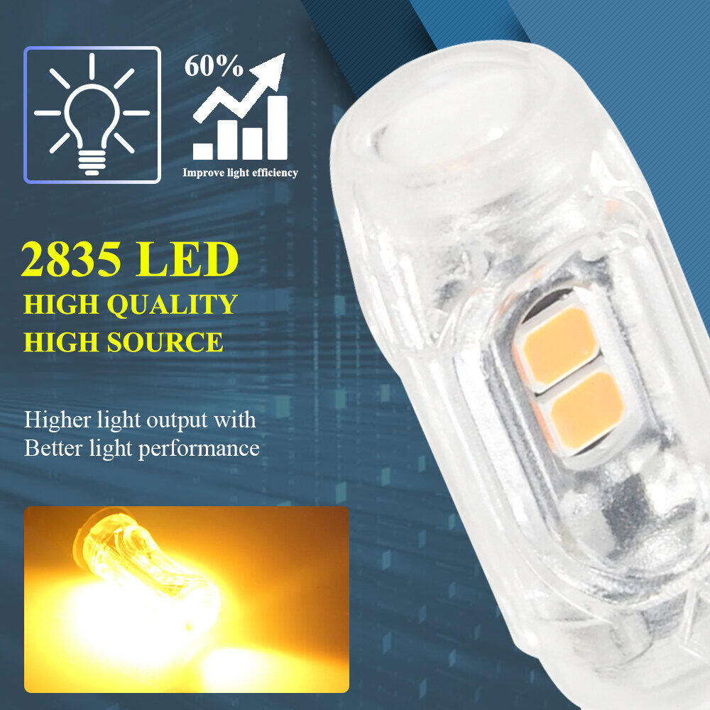 全新 T10 W5W 鏡頭 Led 閃光燈燈泡 194 WY5W 閃爍內部停車牌照閱讀信號燈汽車尾燈 | 蝦皮購物