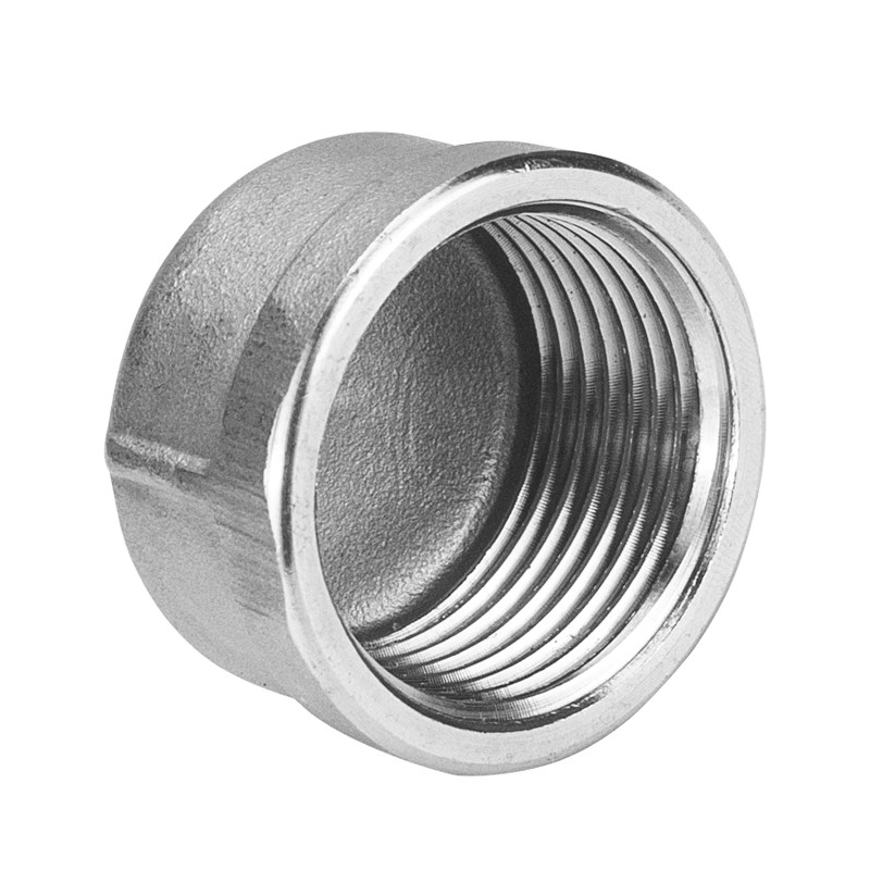 【可開發票】 316L鑄造不鏽鋼管帽 悶蓋 內絲堵頭 絲扣接頭 4分 6分 2寸 DN15 DN20 25 YG | 蝦皮購物