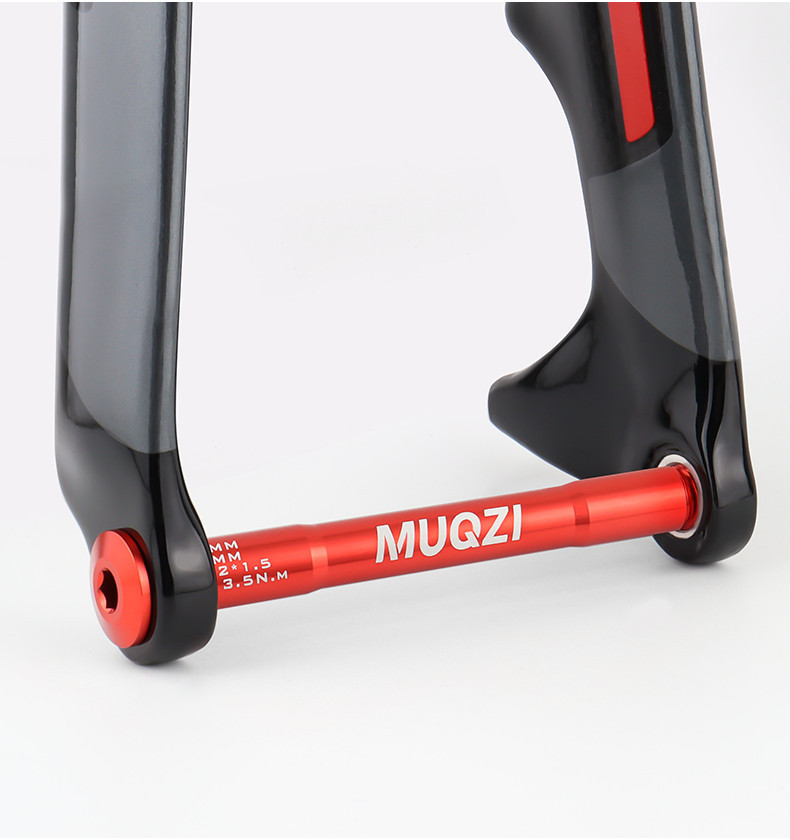Muqzi 通軸 15x100 15x110 12x100 12x142 12x148 MTB 公路自行車前後輪轂軸前叉 | 蝦皮購物