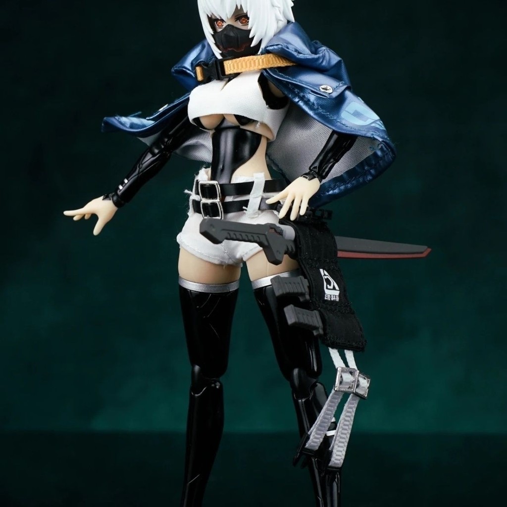 現貨幻馭科技 裝戰天使 音蜂ABA-002 1/12 布衣可動成品機娘 | 蝦皮購物