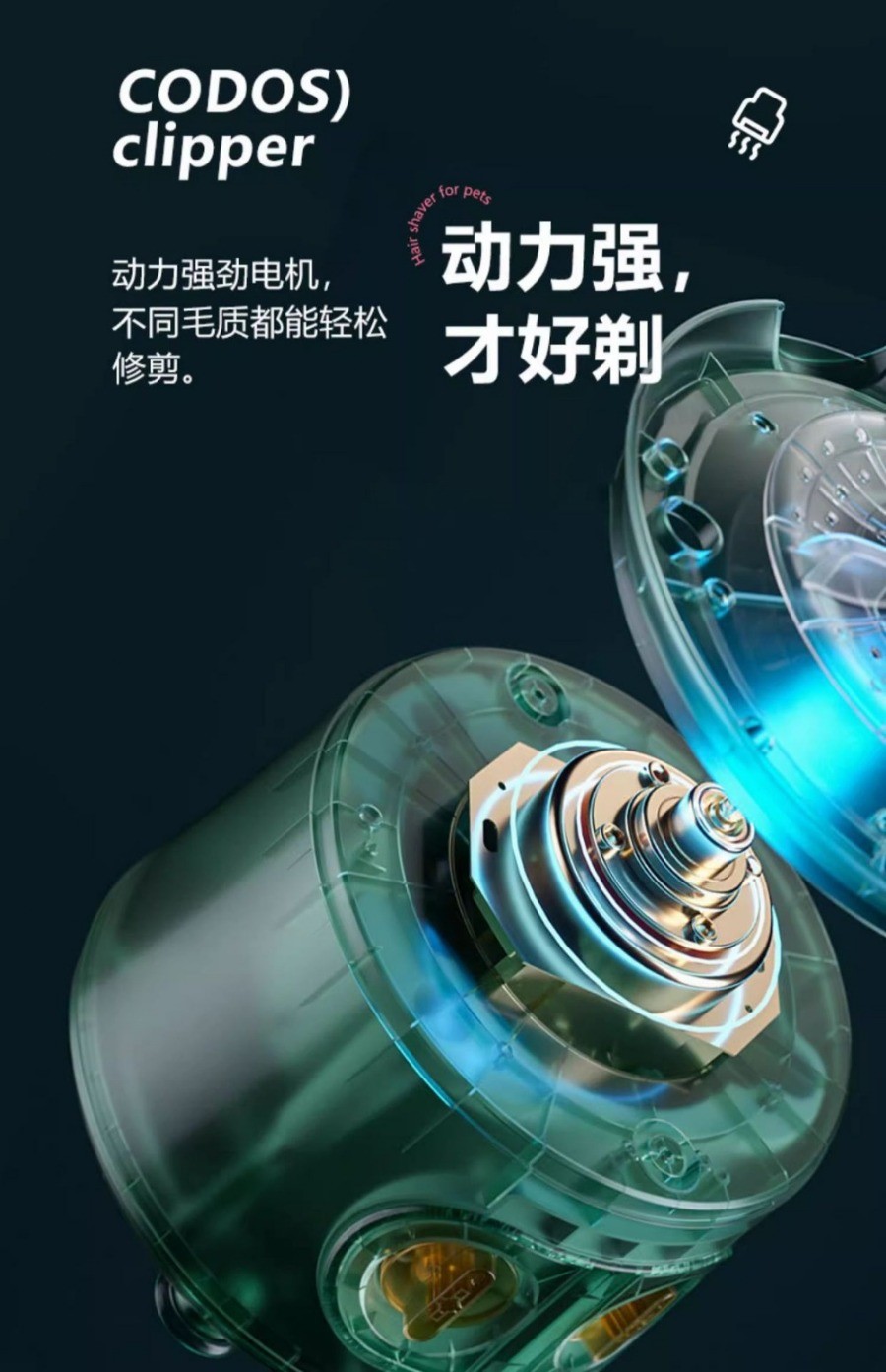 Codos 科德士 CP-8100 升級款 CP-8200 修毛器 寵物專用電剪【台南出貨 可開發票】 | 蝦皮購物