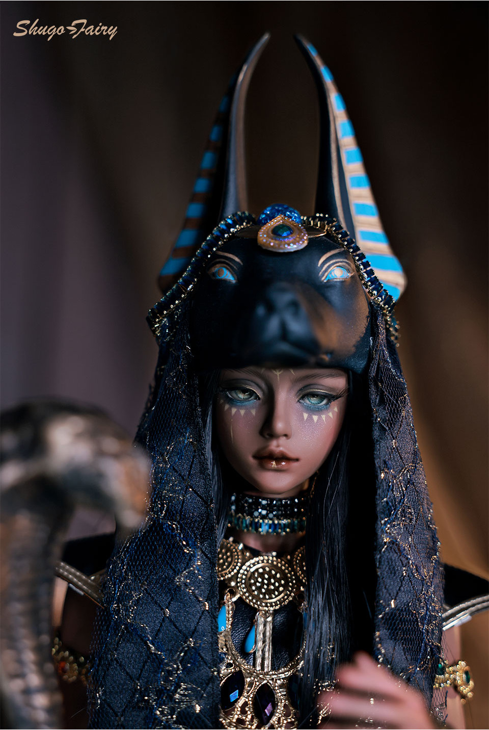 Shugafairy Anubis 1/4 Bjd 娃娃幻想古埃及神秘格鬥風格狗衛士高品質球關節娃娃禮物 | 蝦皮購物
