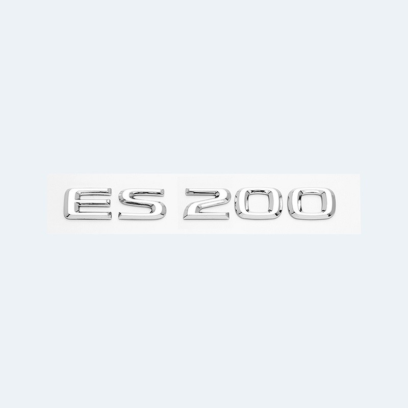 3d 鉻光澤黑色 ABS 字母 ES200 ES250 ES260 ES300 ES350 ES300h ES350h | 蝦皮購物