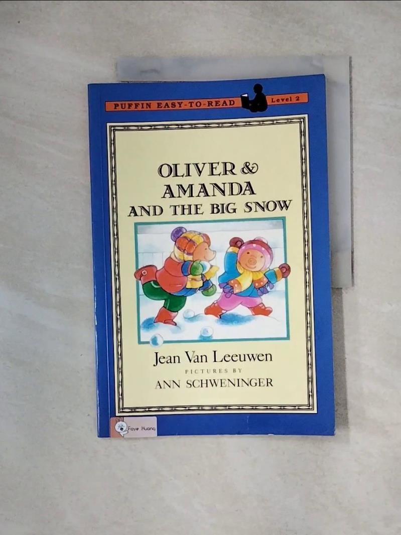 Oliver and Amanda and the Big Snow（Penguin【T5／語言學習_TUJ】書寶二手書 | 蝦皮購物