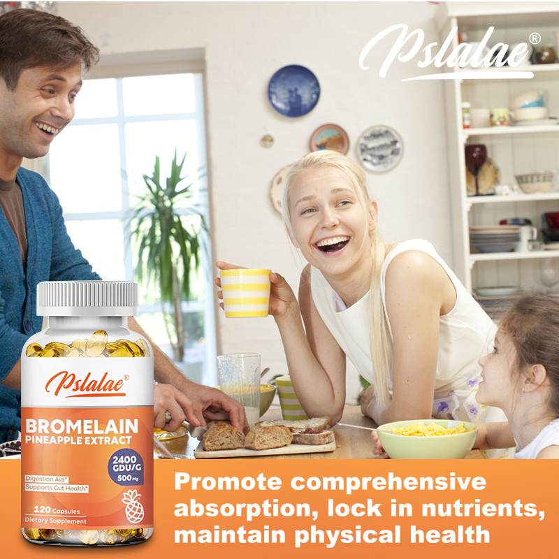 Pslalae 鳳梨蛋白酶 500mg -60/120粒膠囊-美國製造 | 蝦皮購物