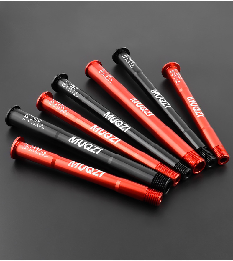 Muqzi 通軸 15x100 15x110 12x100 12x142 12x148 MTB 公路自行車前後輪轂軸前叉 | 蝦皮購物