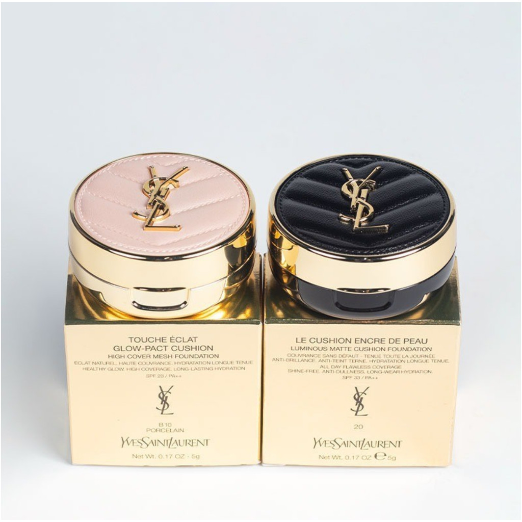 台灣有貨 新效期 免運 YSL 聖羅蘭 皮革氣墊 黑粉皮革 B10 B20 BB霜 5g 小樣試用裝 mini縮小 | 蝦皮購物