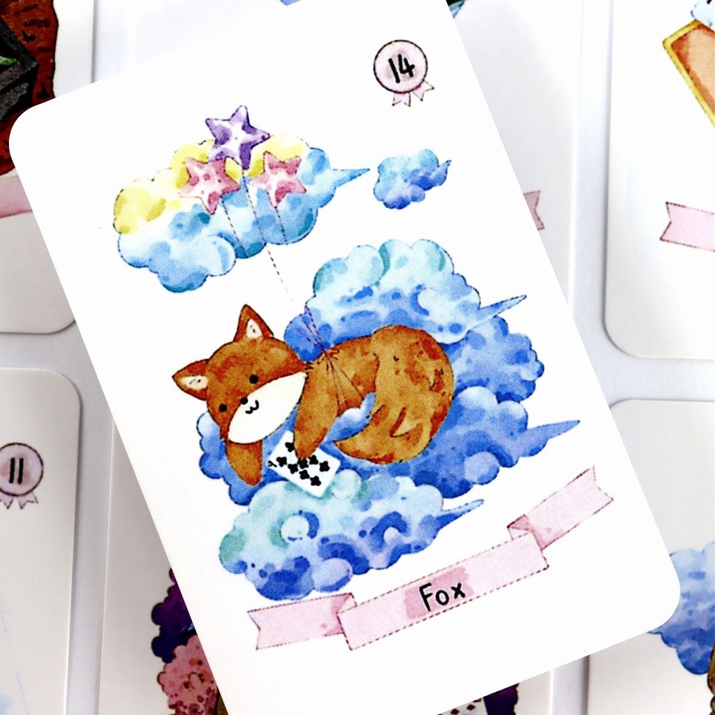 臺灣齣貨 免運】Dream Lenormand 夢幻雷諾曼 卡牌 桌遊 卡牌 單牌 塔羅牌 派對 聚會 遊戲 | 蝦皮購物
