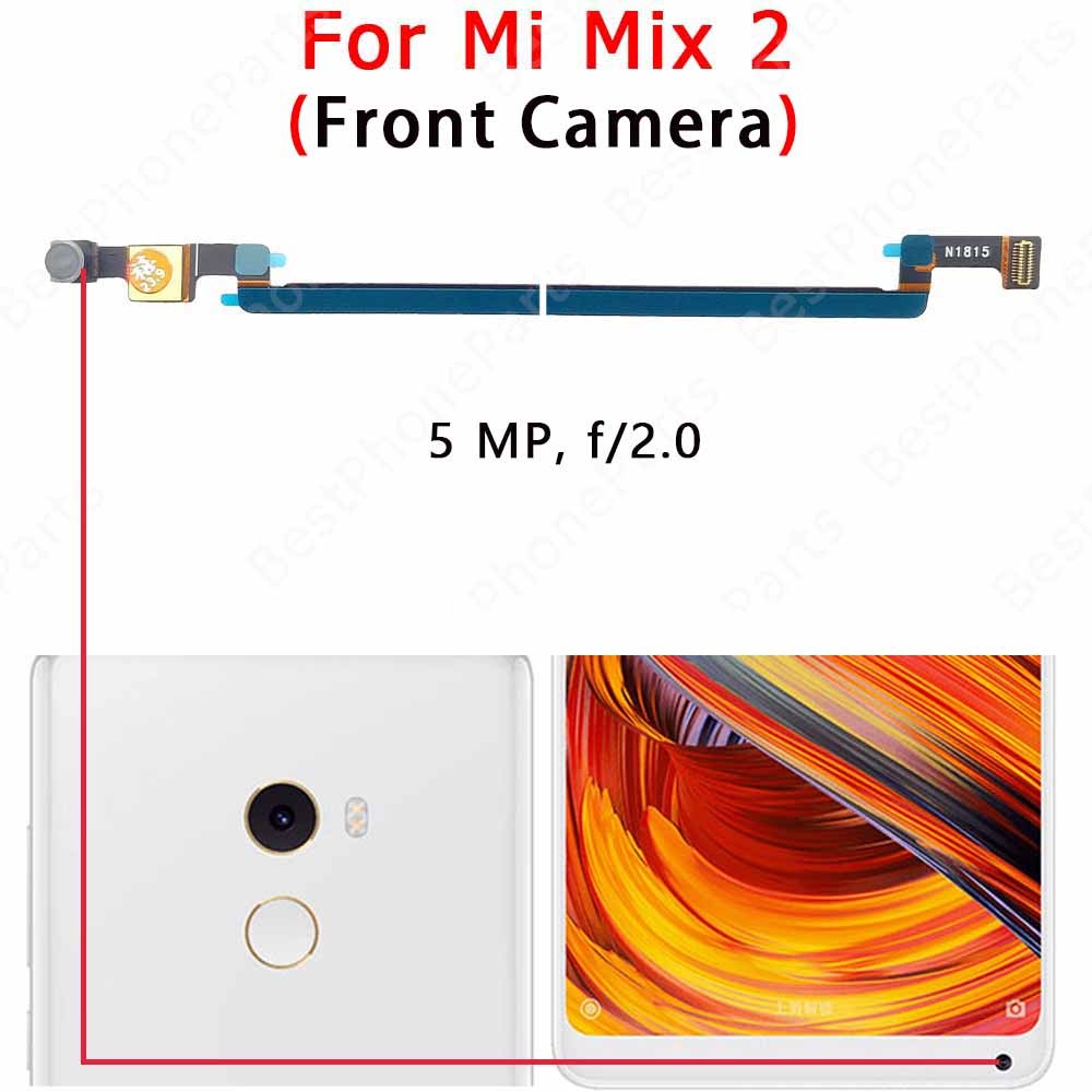 XIAOMI MI 適用於小米 Mi Max Mix2 Mix2s Mix3 正面攝像頭模塊更換的原裝前置攝像頭 | 蝦皮購物