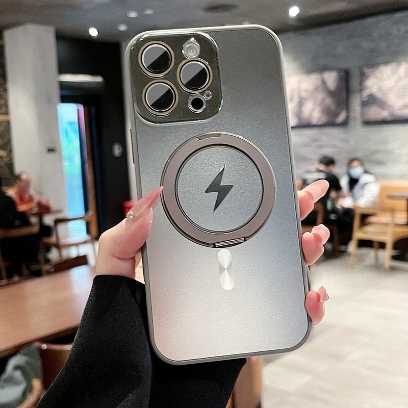 閃電磁吸 自帶AI按鍵 自帶鏡頭膜 全包保護殼 適用 蘋果 iPhone 16 15 14 13 Pro max 手機殼 | 蝦皮購物