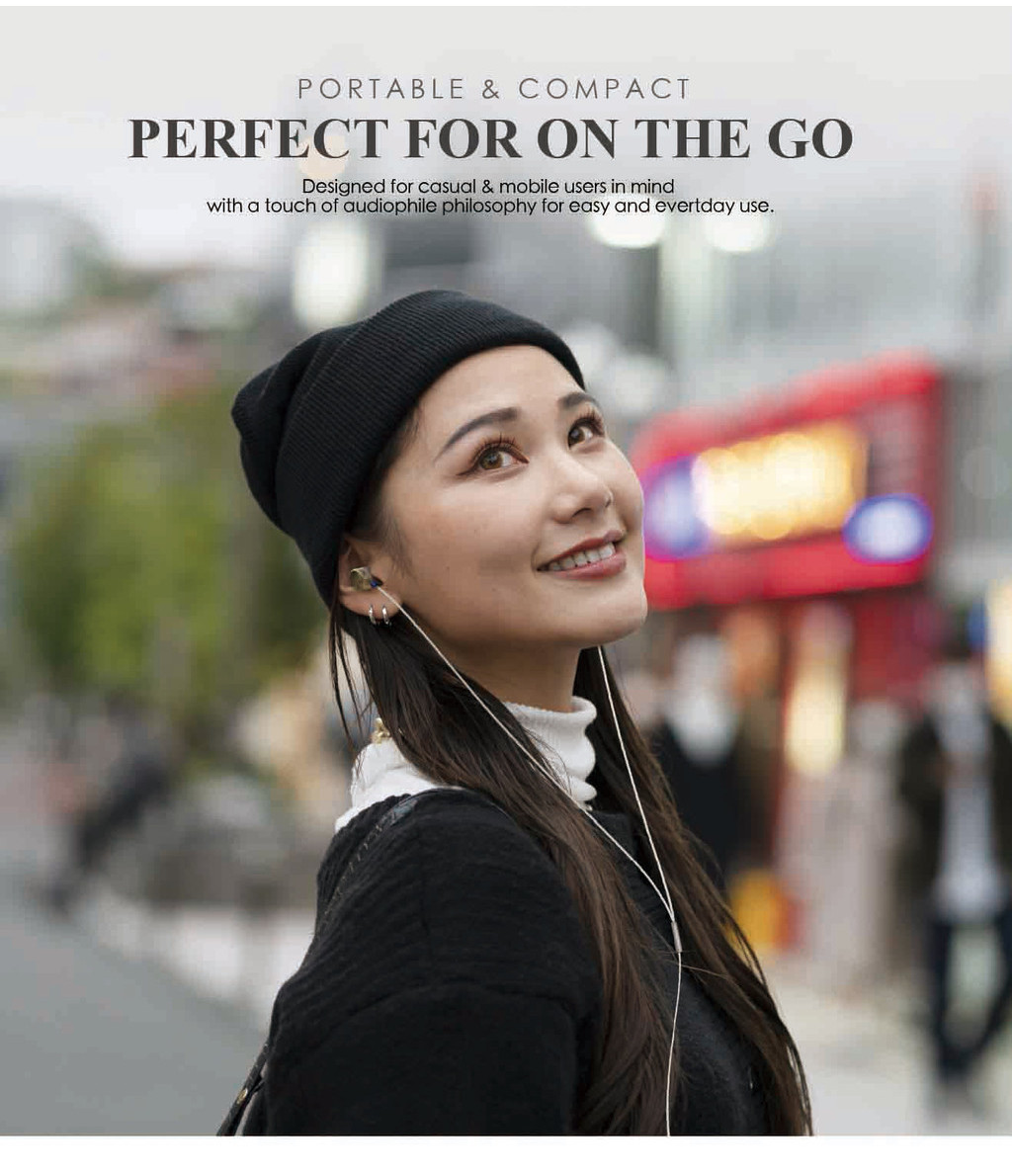 Uareliffe TANGZU Princess Changle Earphone 金屬入耳式 HIFI 監聽單 6m | 蝦皮購物