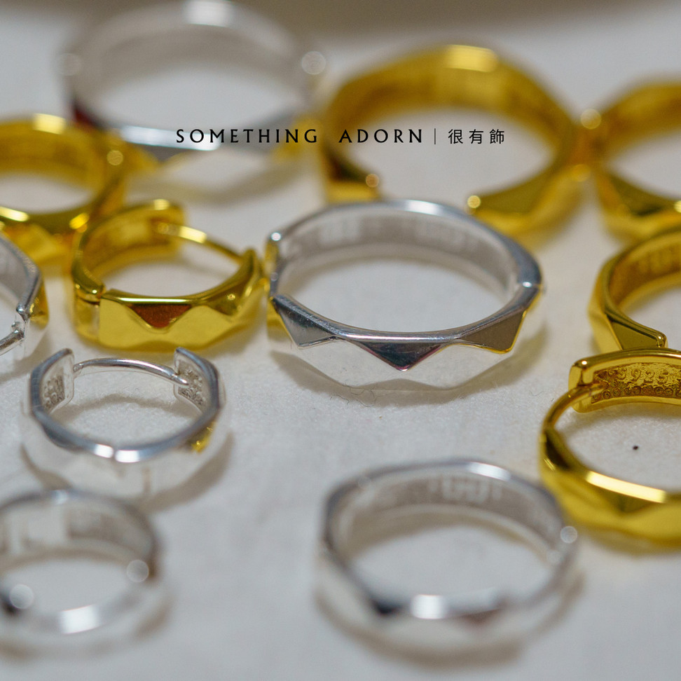 【SA｜很有飾】獨家 頂級訂製『菱格紋面圓扣』純銀耳扣 專櫃精品等級 鍍純黃金 全純銀 S925純銀-S072 | 蝦皮購物