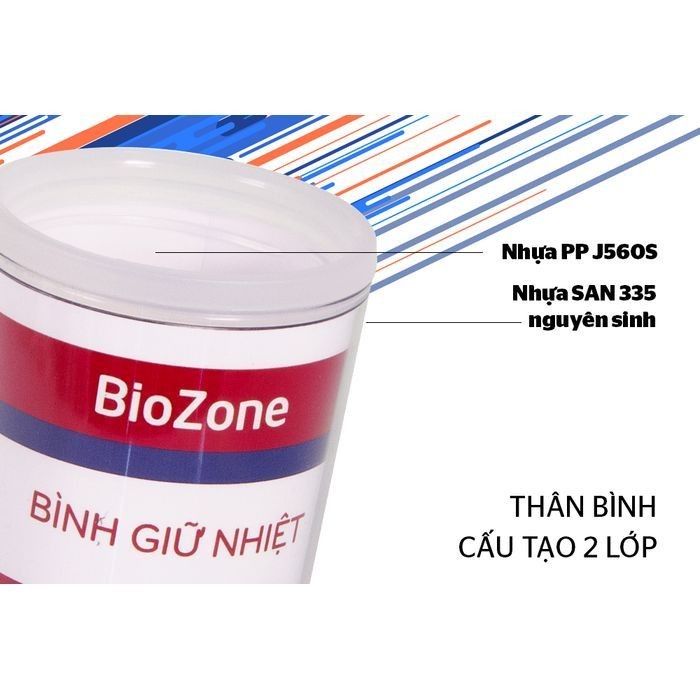 Biozone 500ML 保溫瓶 KB-WA500PO 橙蓋 | 蝦皮購物