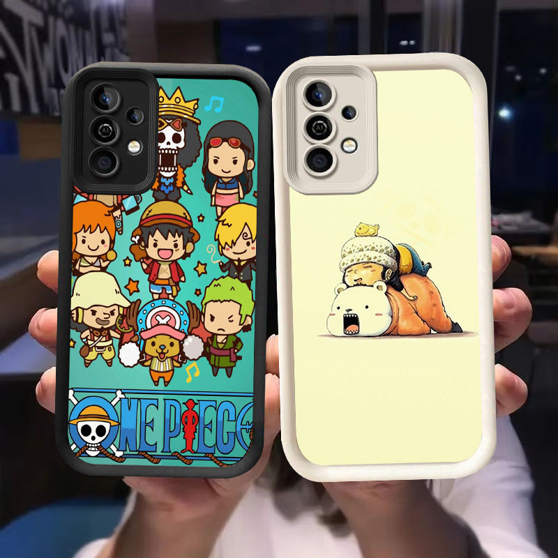 SAMSUNG PUTIH HITAM O-56 一件式會員外殼適用於三星 Galaxy A53 A52 A72 A52 | 蝦皮購物