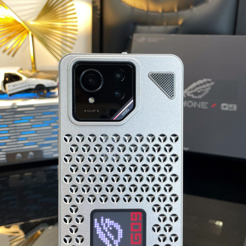 華碩rog9 ROG9Pro 手機殼 金屬 防摔 帶肩鍵防塵網 Mac pro同款設計鋁合金 保護套 液冷散熱彈扣 熊本 | 蝦皮購物