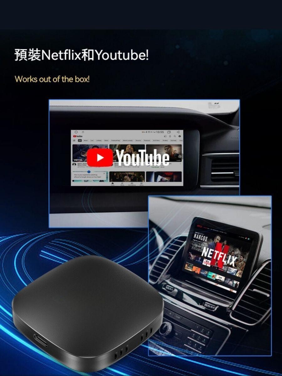 【輕效能款】Carcube Lite-X｜Carplay安卓盒｜支援導航/YouTube/Google Play | 蝦皮購物